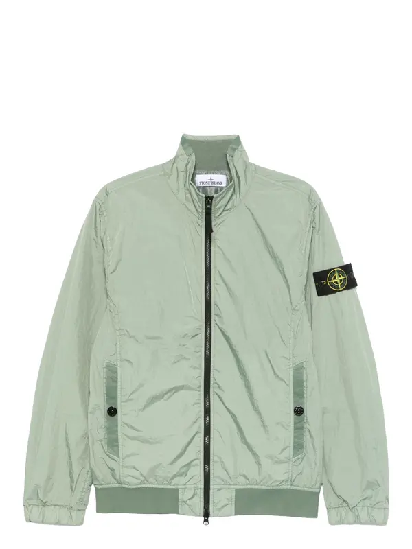 Stone Island Compass Badge Jacket - Green