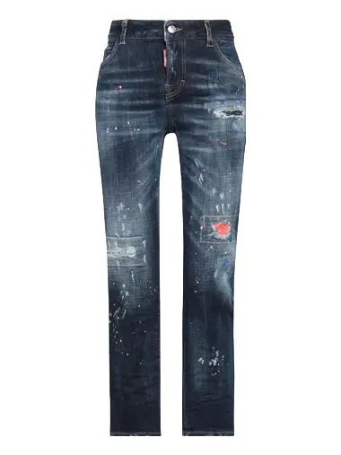Dsquared2 Jeans In Cotton And Elastane - Blue