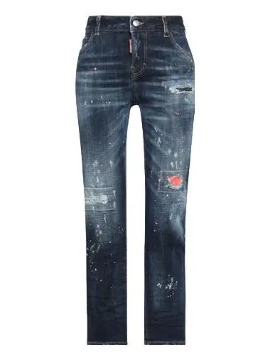 Dsquared2 Jeans In Cotton And Elastane - Blue