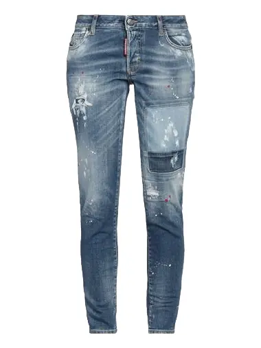 Dsquared2 Jeans In Cotton And Elastane - Blue