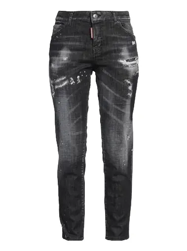 Dsquared2 Tie-dyed Skinny Jeans - Black