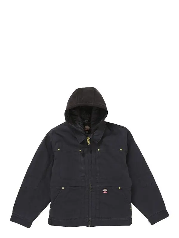 Supreme Dickies Hooded Work Jacket - Black