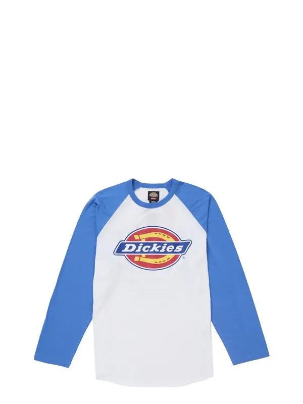 Supreme Dickies Raglan Long Sleeve Top - Blue