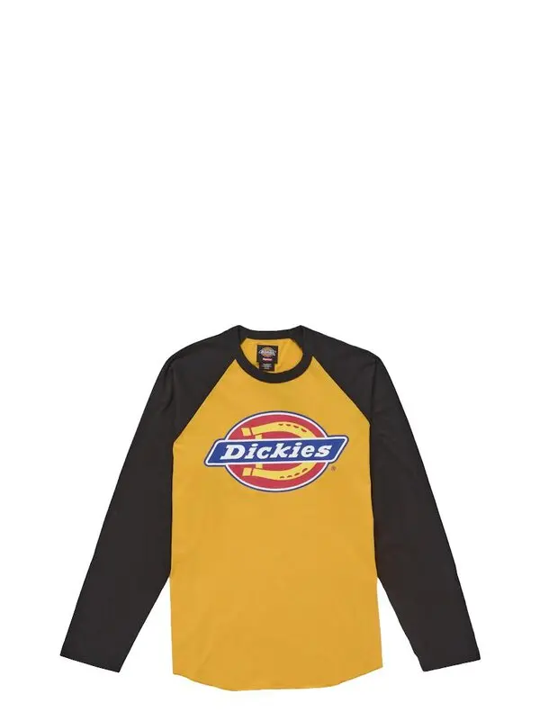 Supreme Dickies Raglan Long Sleeve Top - Black