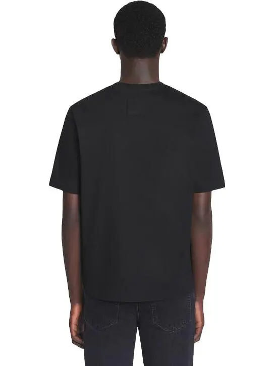 LANVIN Embroidered T-shirt - Black