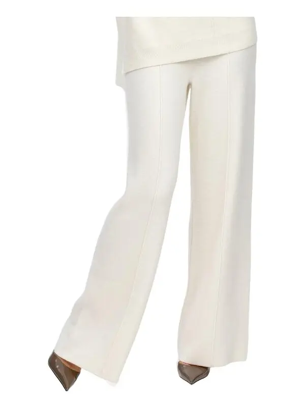 PIETRO BRUNELLI Meribel Knit Pull-on Maternity Pants - Cream White