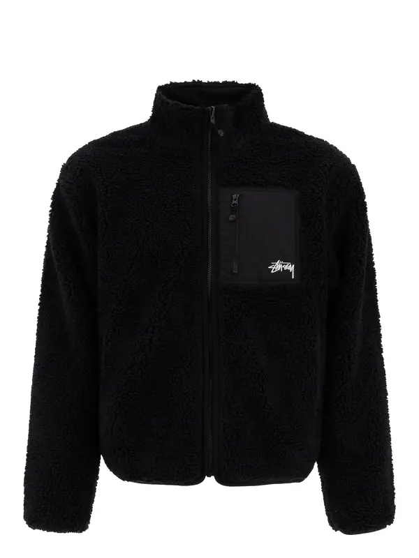StÜssy Reversible Sherpa Jacket - Black