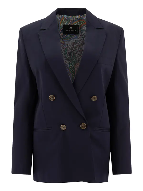 Etro Jackets & Coats - Blue