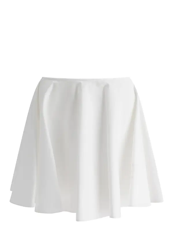 Givenchy Medallion Flared Skirt - White