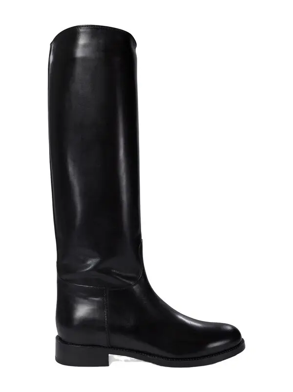 MARETTO Leather Boots - Black