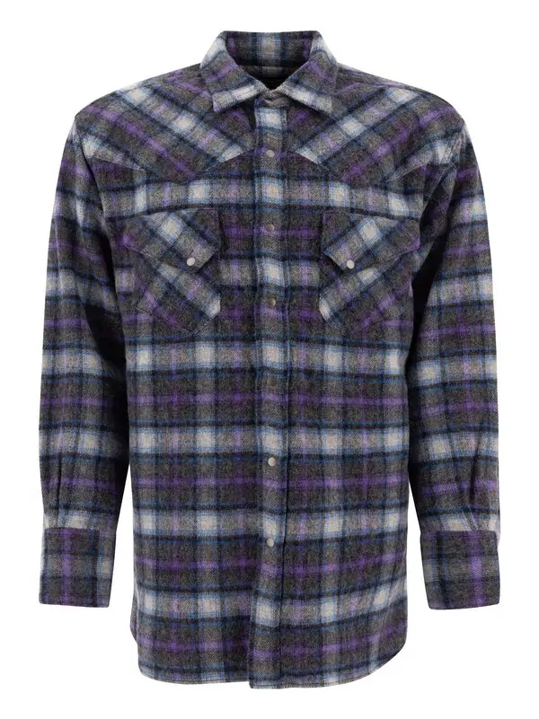 BEAMS Shirts - Purple