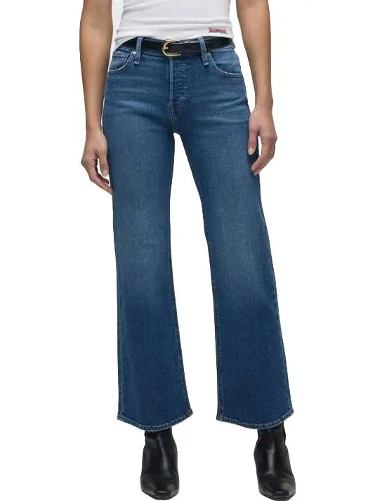 Hudson Jeans Rosie High-rise Wide Leg Ankle Jean - Upscale