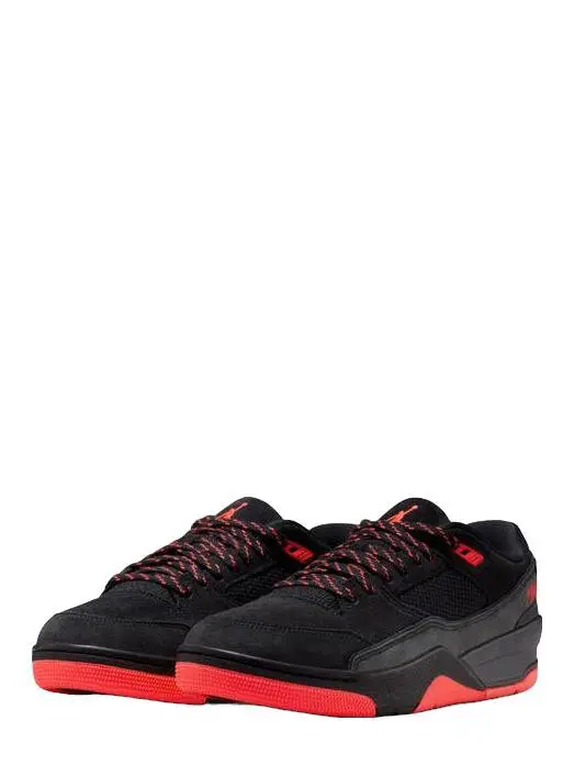 JORDAN Flight Court Sneaker - Black/infrared