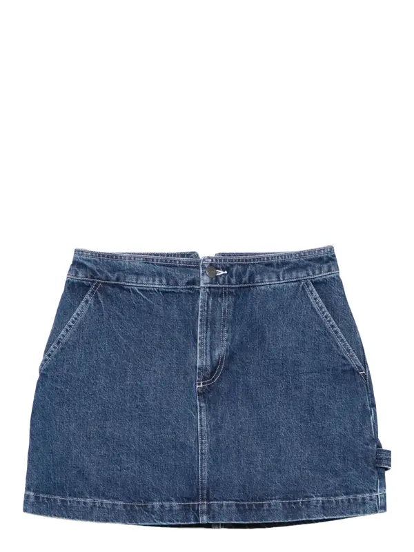 A.p.c. Christie Mini Skirt - Blue