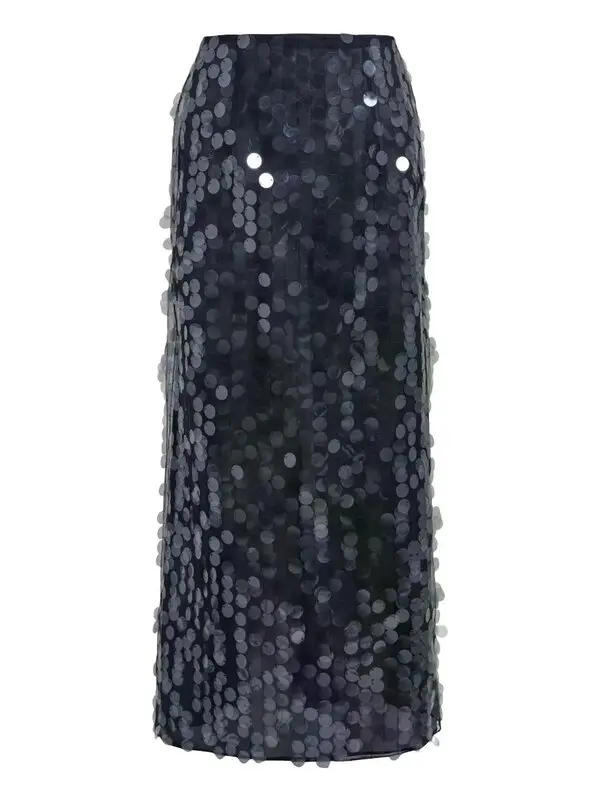 16Arlington Dia Midi Skirt - Black