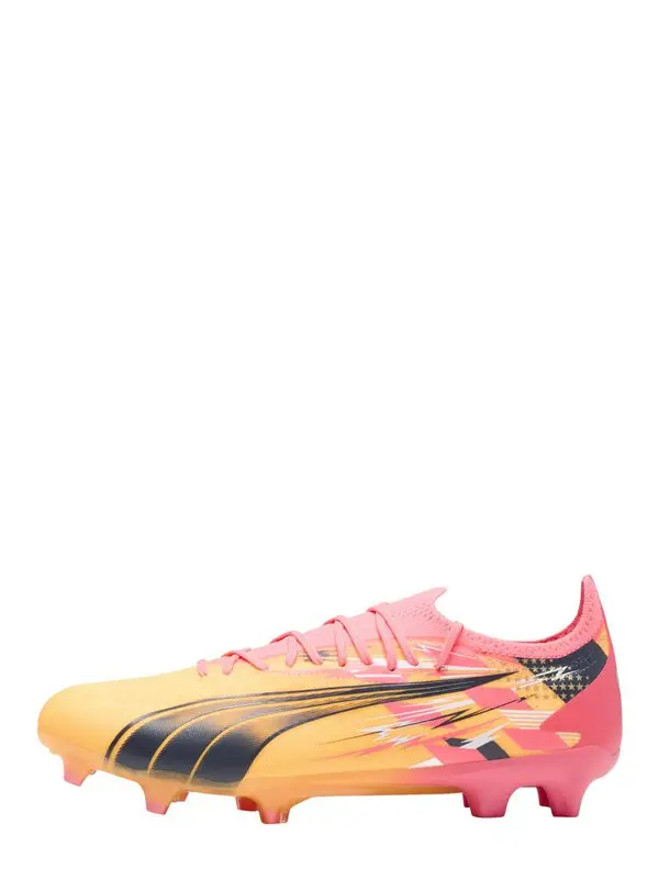PUMA X Christian Pulisic Ultra Ultimate Soccer Cleats - Orange