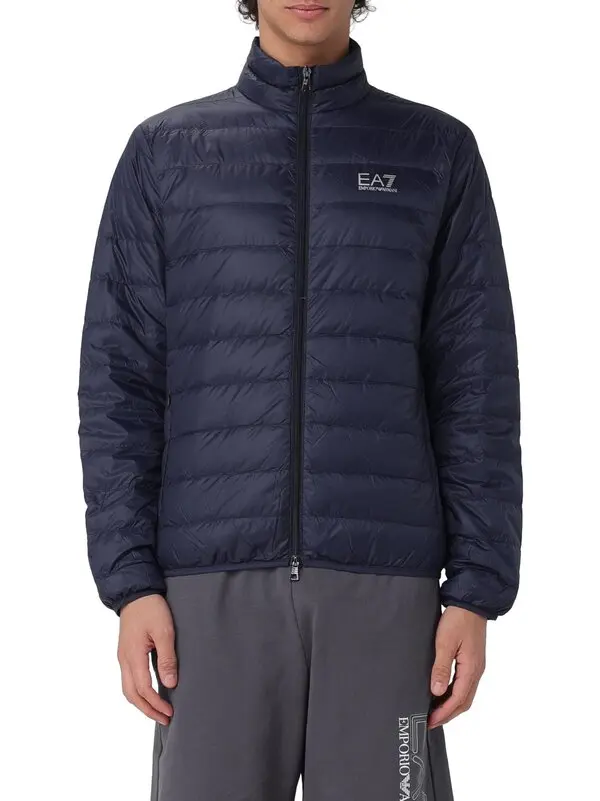 EA7 Quilted Jacket - Blue 1