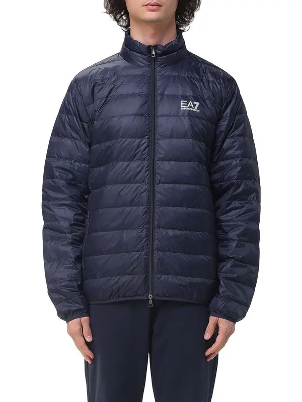 EA7 Quilted Jacket - Blue