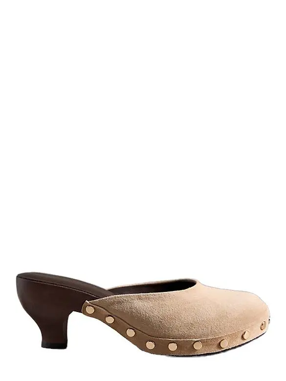 Jeffrey Campbell Cloguette Heels - Camel Suede