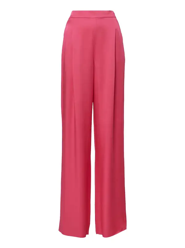 Max Mara Ieti Wide-leg Pants - Pink