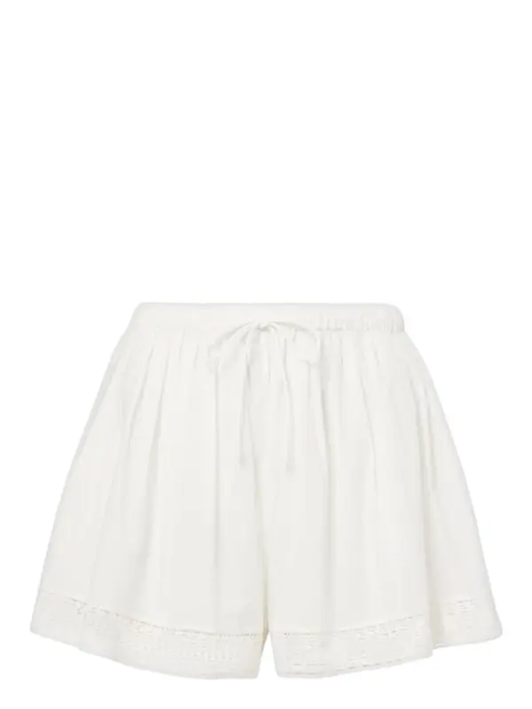 Ulla Johnson - Ulla Johnson Isla Crochet-Trimmed Shorts