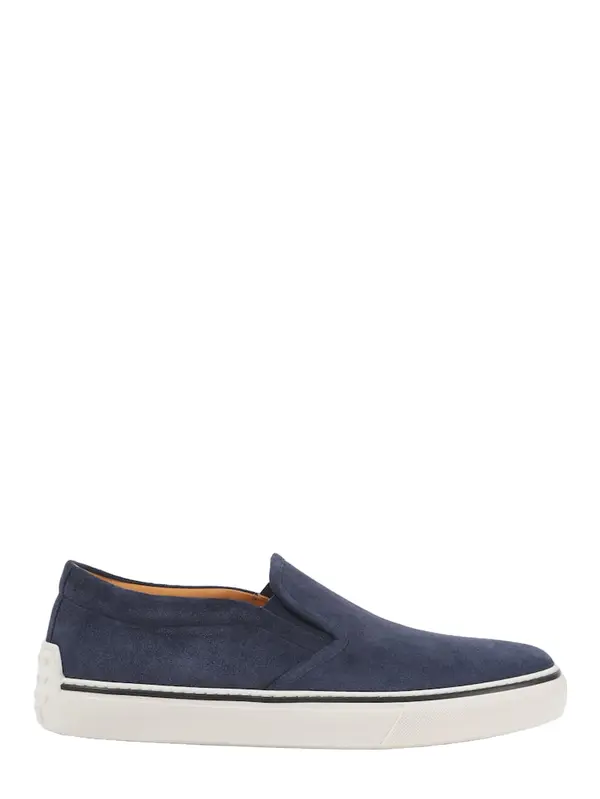TOD'S Pantofola Suede Sneakers - Blue