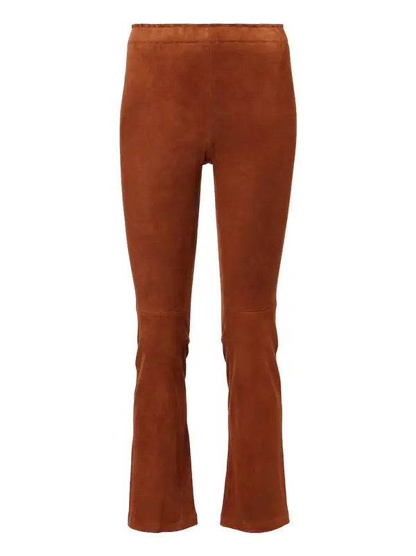 Stouls Jp Twenty Suede Leggings - Brown