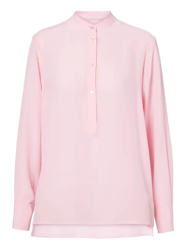 Stella McCartney Iconic Silk Shirt - Pink