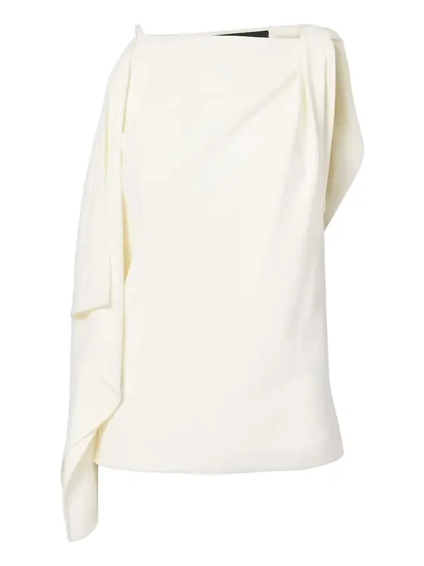 Proenza Schouler Alyssa Draped Top - White