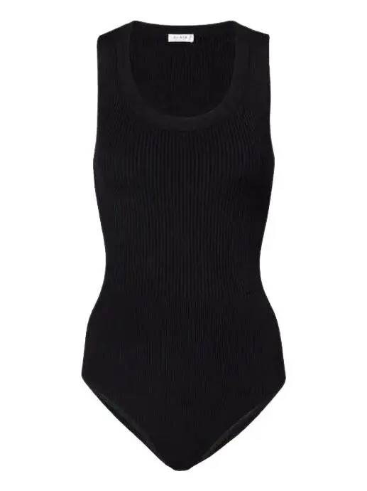 Alaïa Tank Bodysuit - Black
