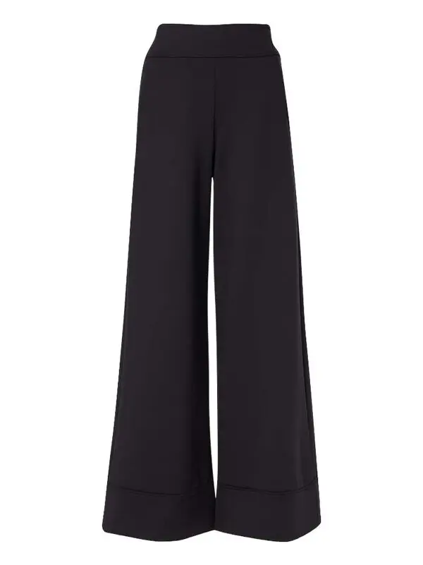 Max Mara Fagiani Wide-leg Trousers - Black