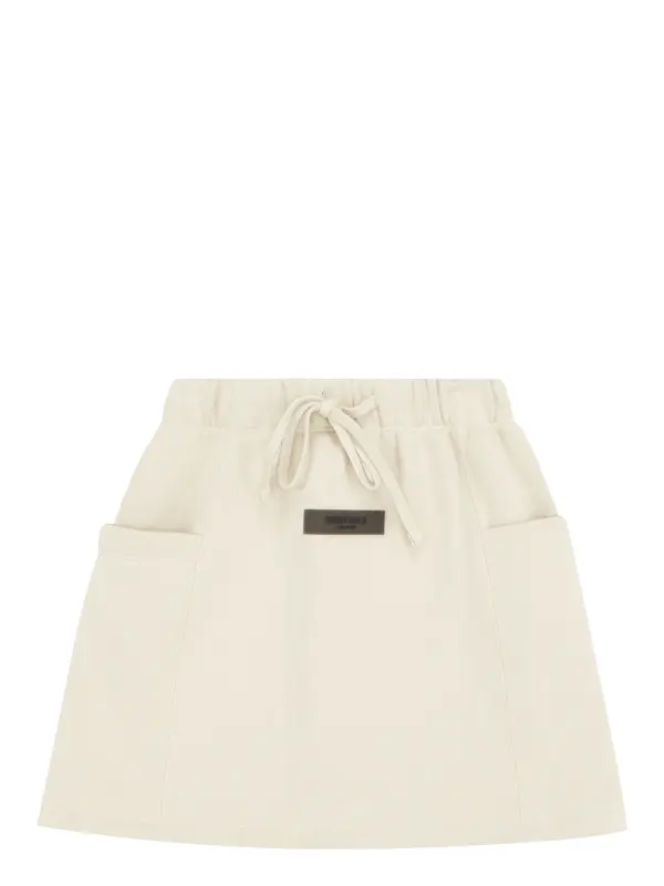 Fear Of God Fleece Mini Skirt - Cream