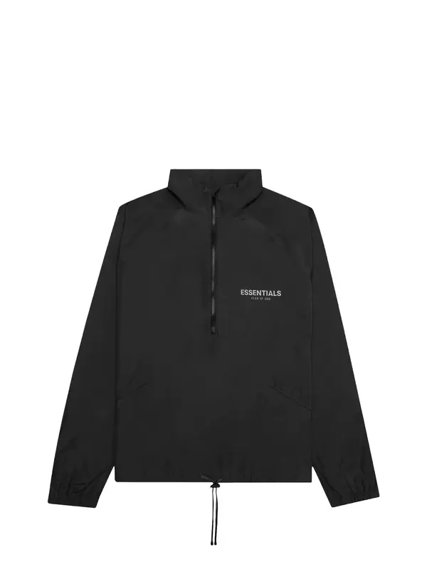 Fear Of God Mockneck Half Zip - Black