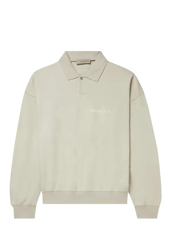Fear Of God Long-sleeve Polo - Cream