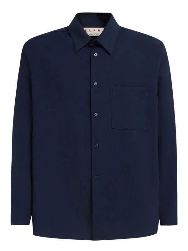Marni Tropical Shirt - Blue