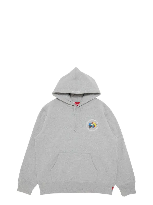 Supreme X Duck Down Records Hooded Sweatshirt - Grey