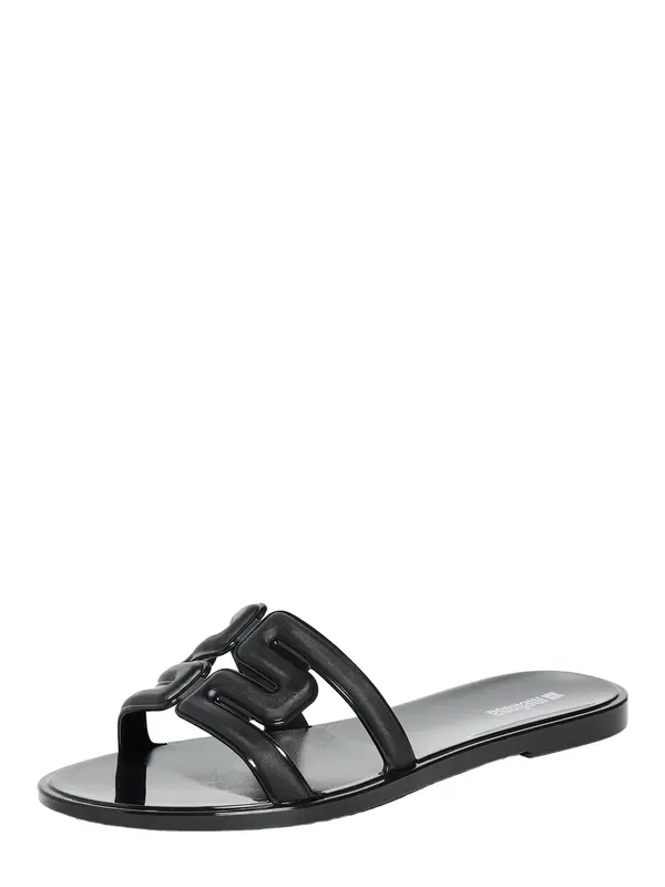 Melissa M Jelly Slides - Black