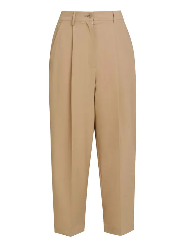 Marni Pleated Trousers - Neutrals