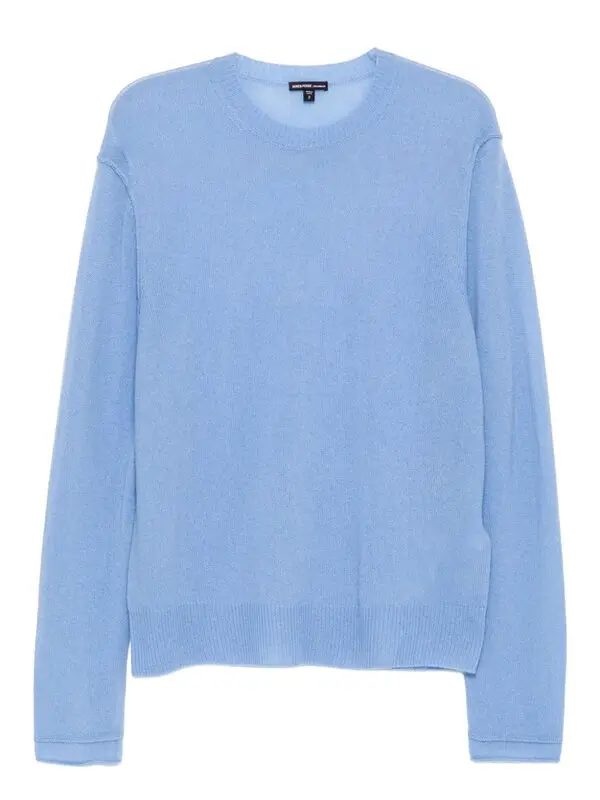JAMES PERSE Crew Neck Jumper - Blue