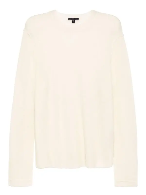 JAMES PERSE Cashmere Crewneck Sweater - White
