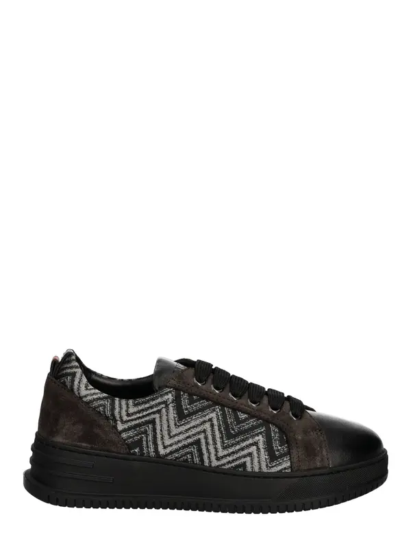 Missoni Suede Sneakers - Black