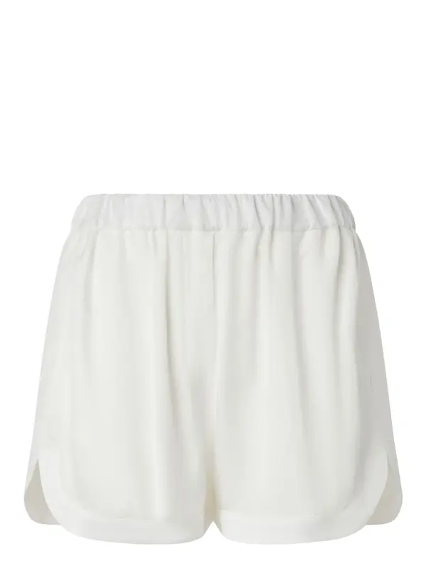 Pinko Elasticated-waistband Shorts - White