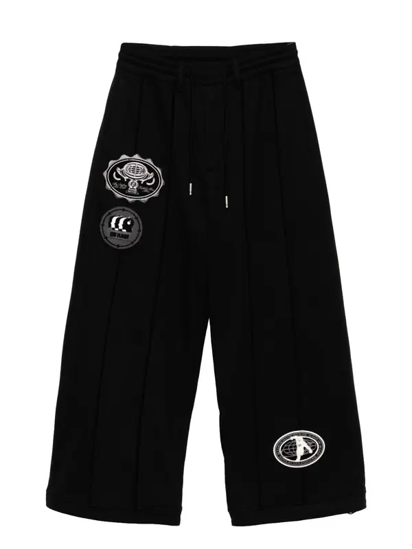SONGZIO Universe Vertical-cut Trousers - Black