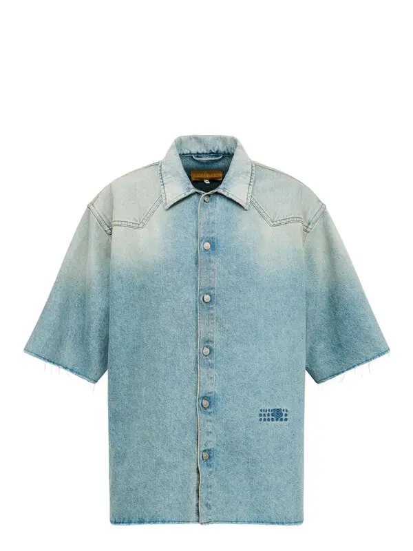 MAISON MARGIELA Denim Shirt - Blue