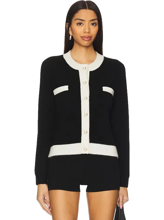 27 Miles Malibu Corrine Cardigan - Black
