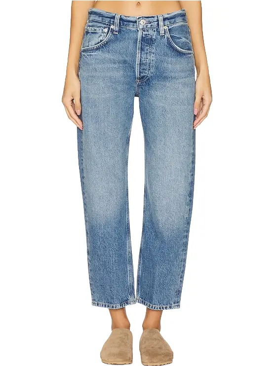 Citizens Of Humanity Winslow Cropped Boyfriend Jeans - Pacifica