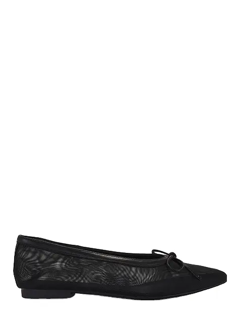 Schutz Arissa Mesh Flat - Black