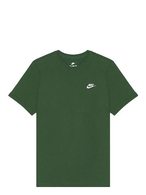 Nike Nsw Club Tee In Green - Fir