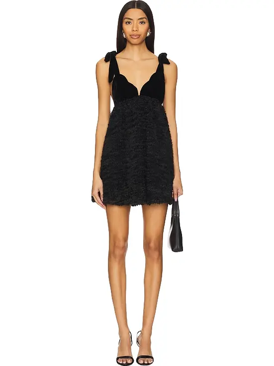 Majorelle Astrid Mini Dress - Black