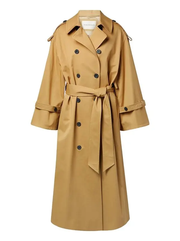 BY MALENE BIRGER Alanis Oversized Trench Coat - Sand